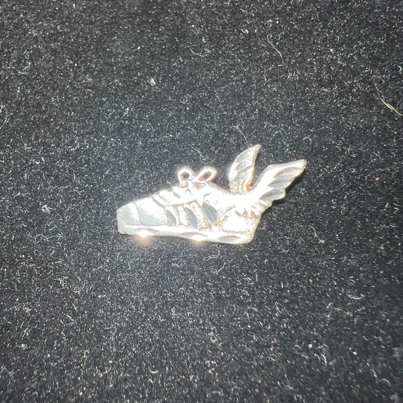 Jewelry | Vintage Sterling Silver Winged Sneaker Pendant | Poshmark